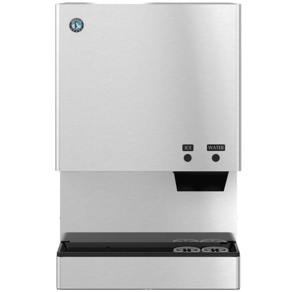 DCM-300BAK, Cubelet Ice Machine and Water Dispenser, Air-cooled, Built ...