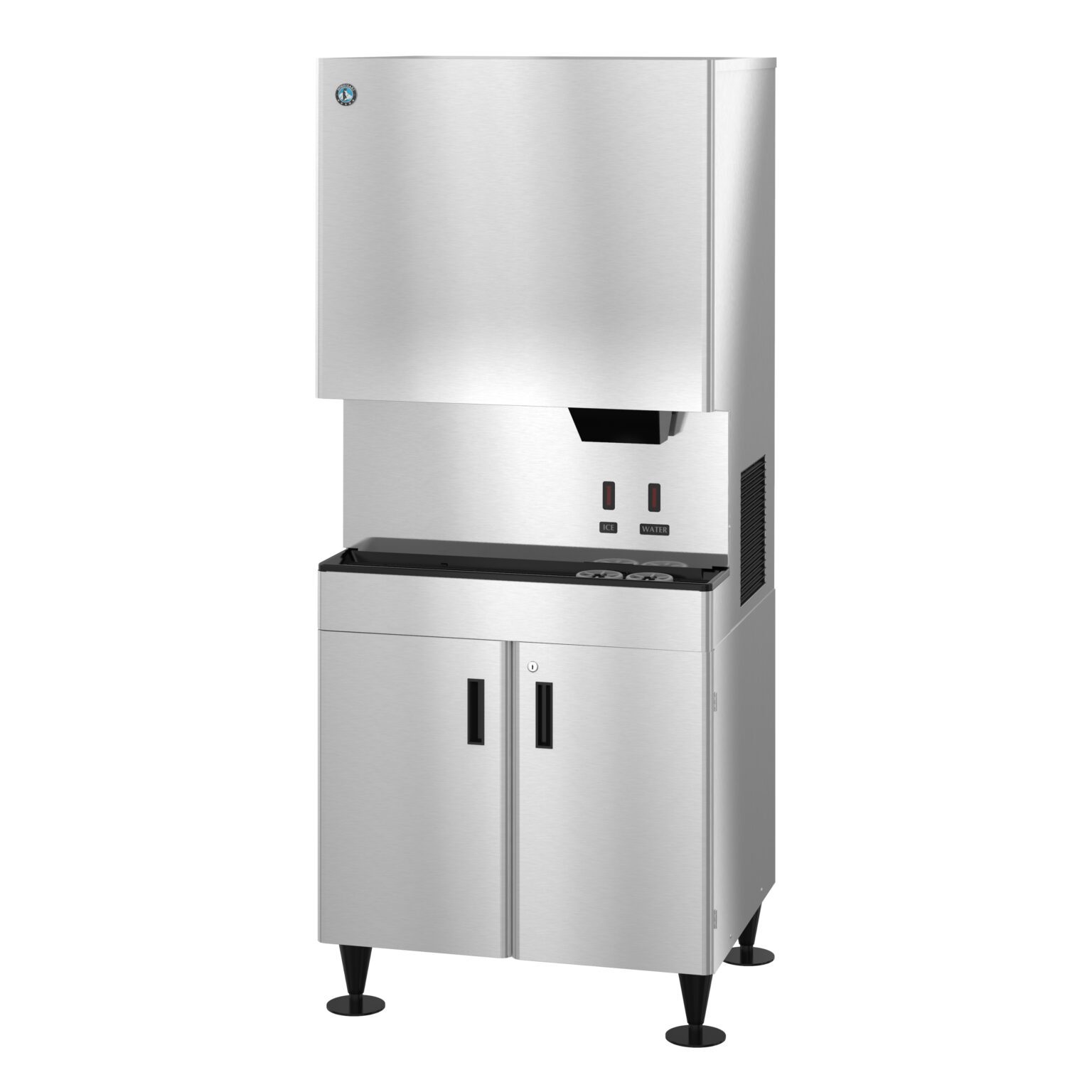 DCM-700BAK-OS, Cubelet Ice Machine and Water Dispenser, Air-cooled ...